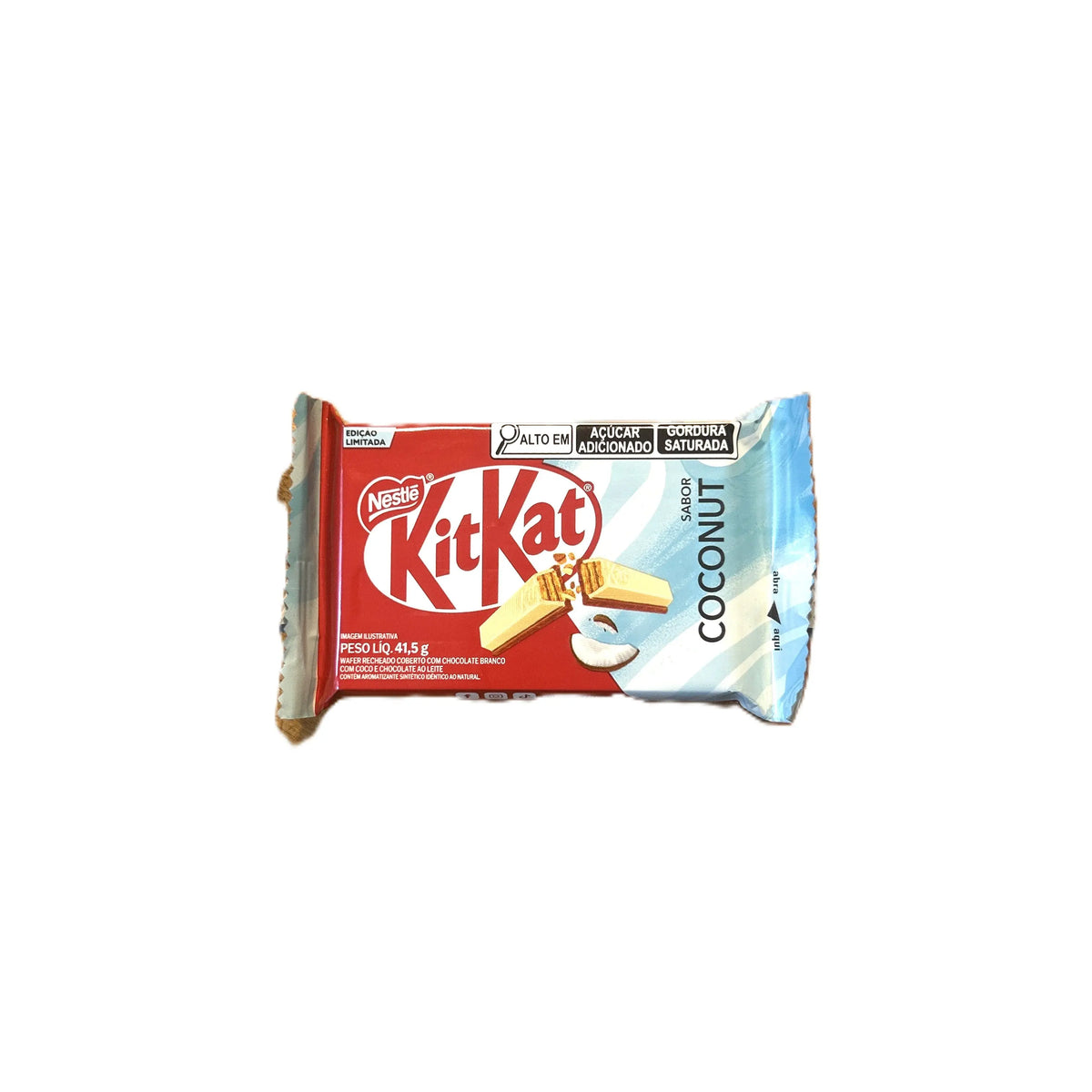 KitKat Coconut – Creamy Coconut Chocolate Wafer Bar (Brazil) – Yum At Hart