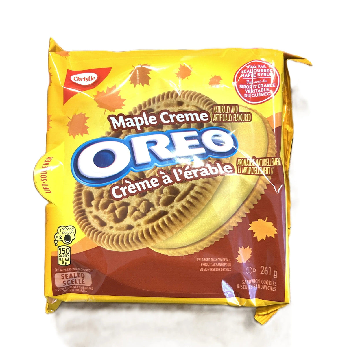 Maple Creme Oreo 261g | Made with Real Quebec Maple Syrup (Canada) Bes ...