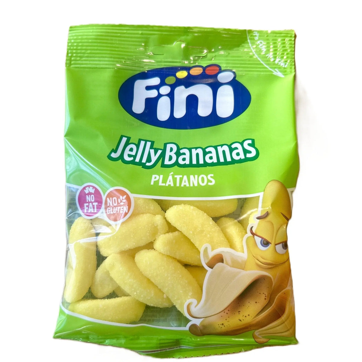 Fini Bananas – Soft Foam Banana-Flavoured Gummies 90g Bag (France ...