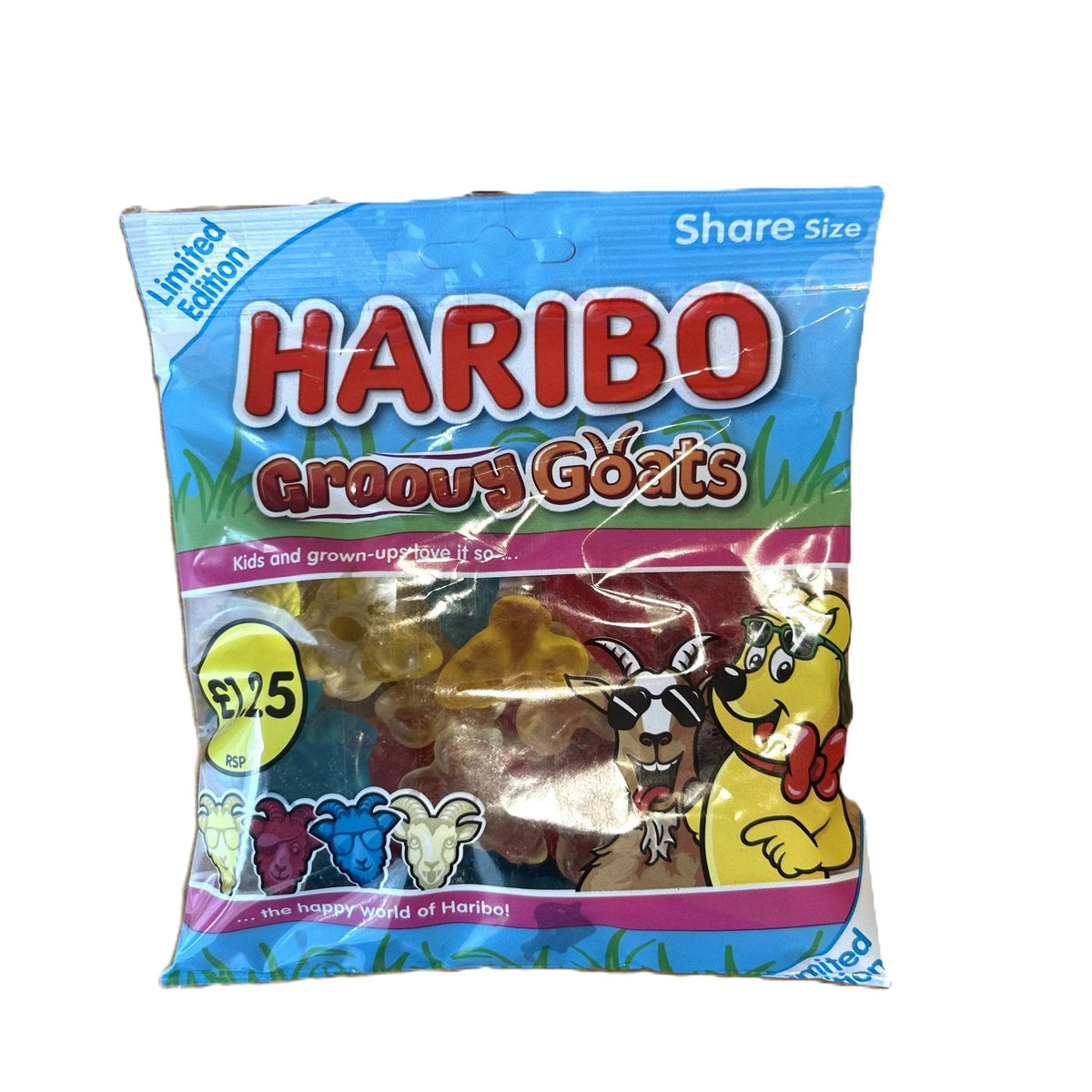 New Limited Edition Haribo Groovy Goats 160g (UK) - Yum At Hart